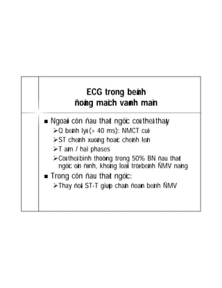 ECG TRONG NONSTEMI | PDF
