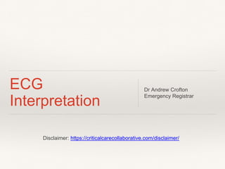 ECG interpretation | PPT