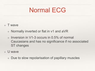 ECG interpretation | PPTX