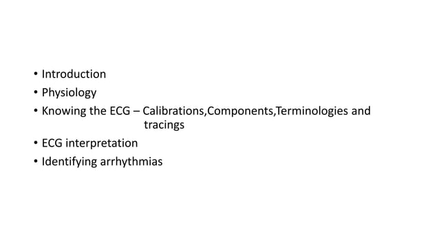 Ecg interpretation | PPT