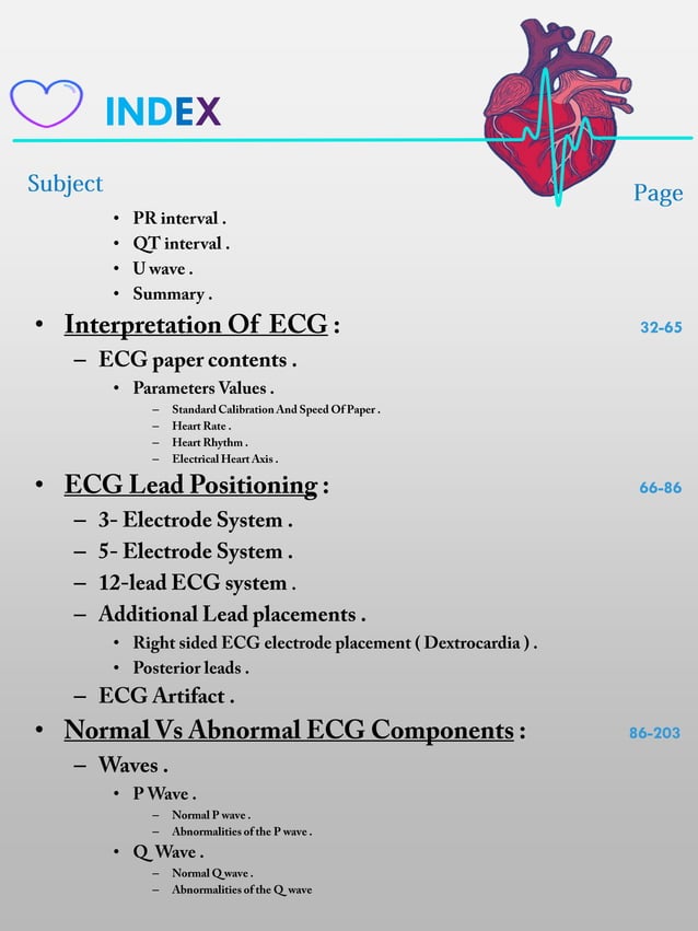 Ecg interpretation | PDF