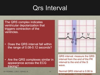 ECG Interpretation | PPTX