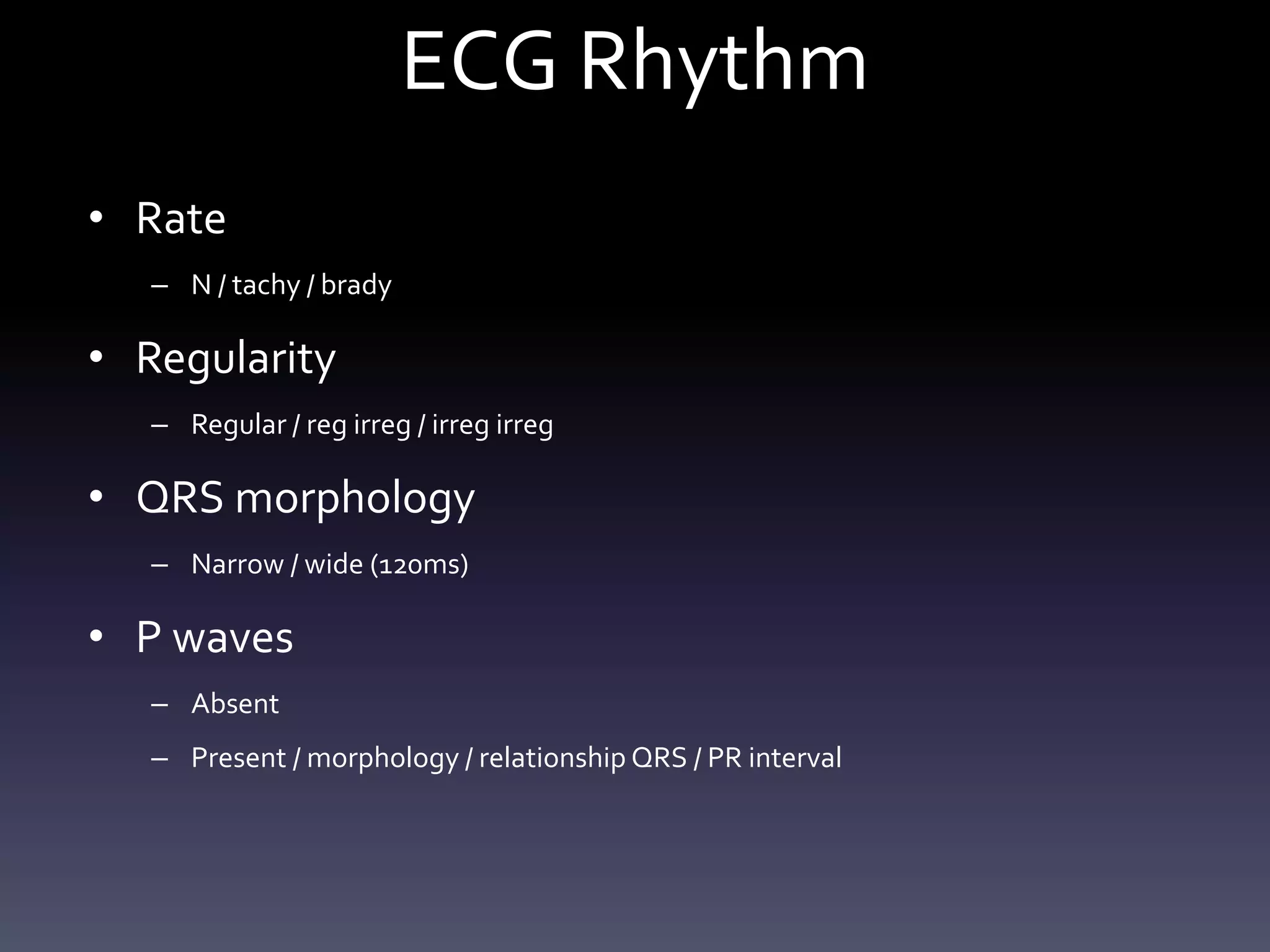 Systematic ECG Interpretation | PPTX
