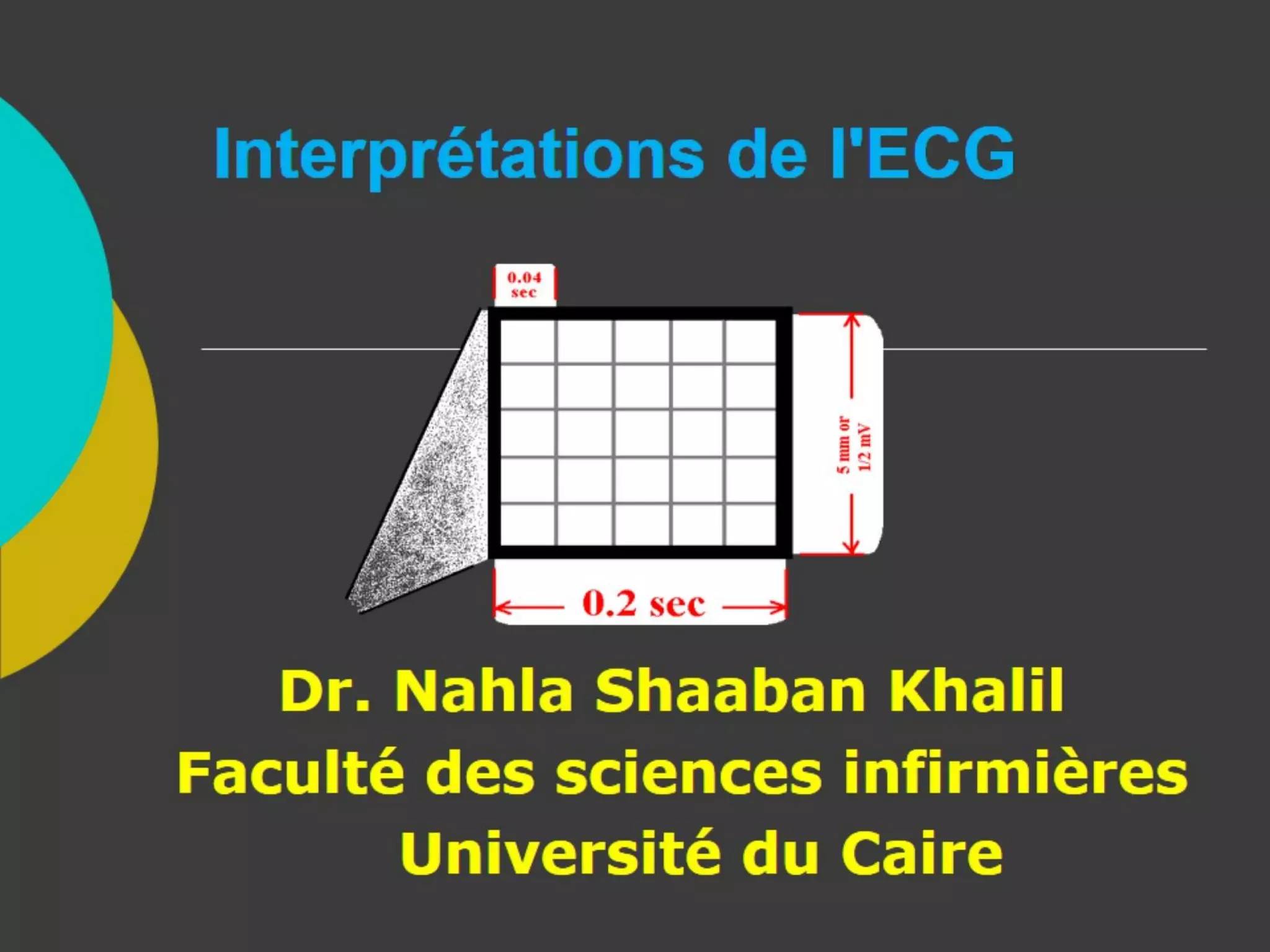 Ecg interpretations french dr. nahla | PPT