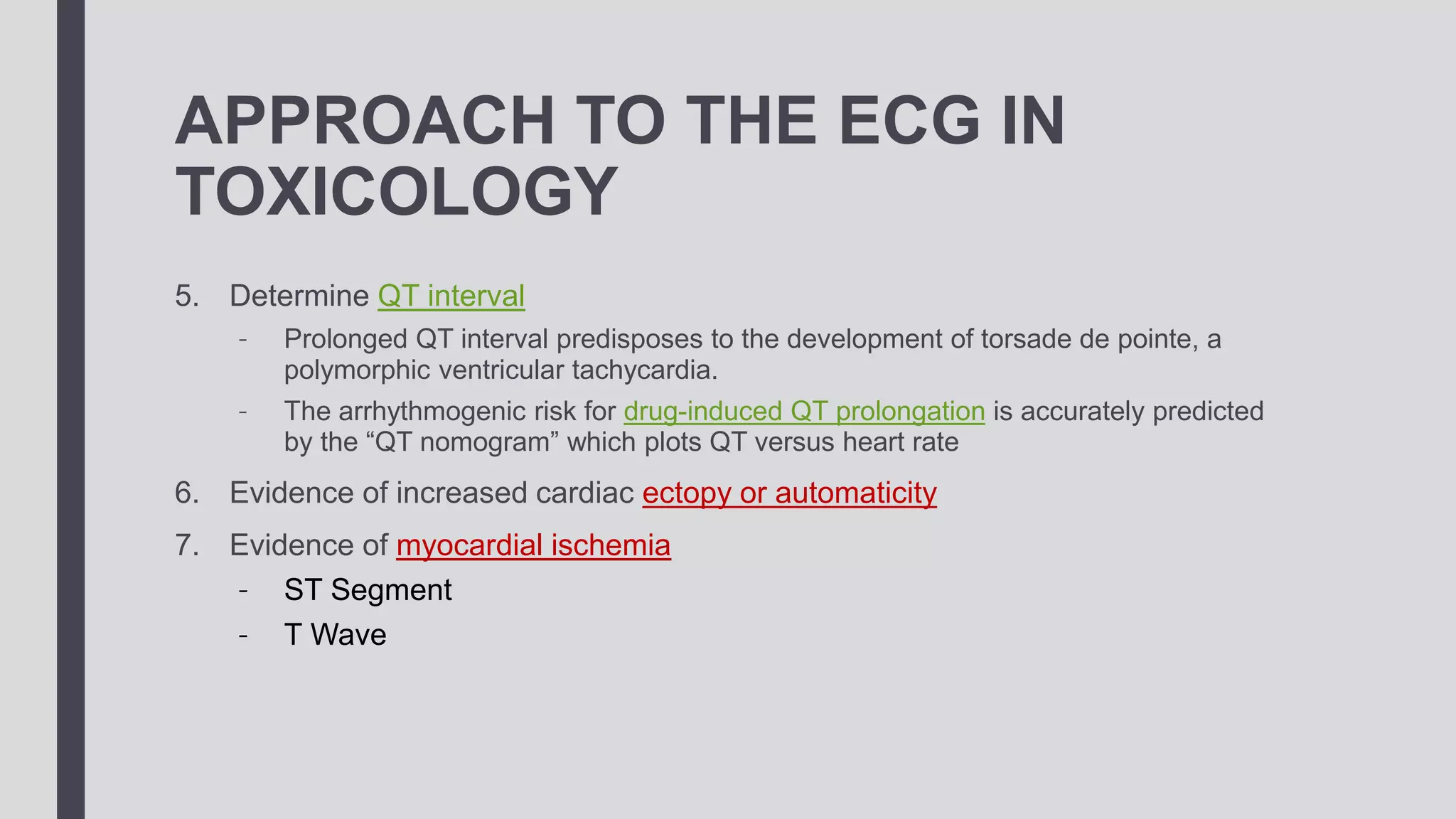ECG in Toxicology.potx