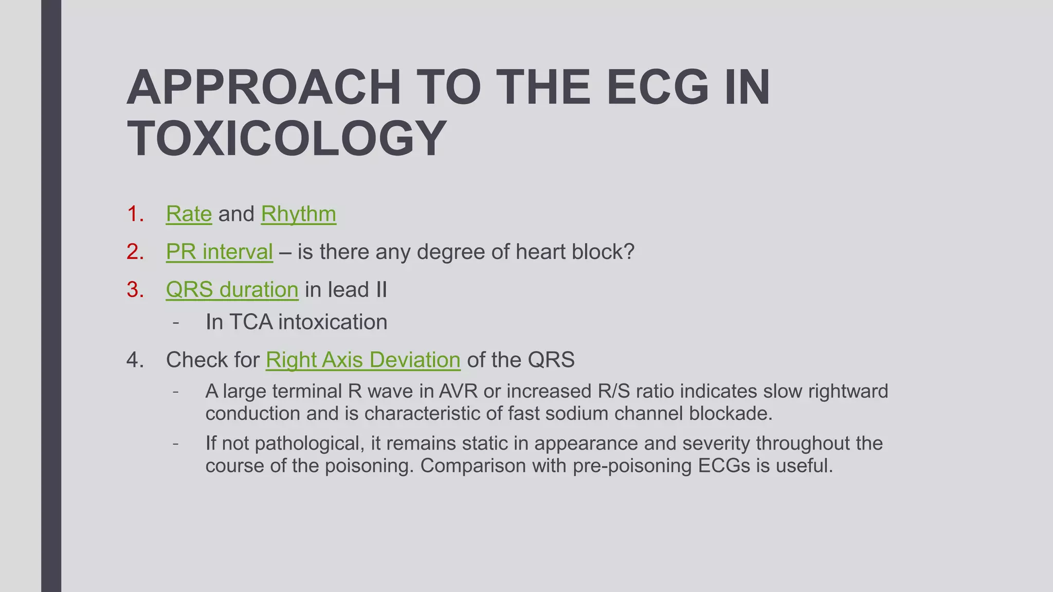 ECG in Toxicology.potx