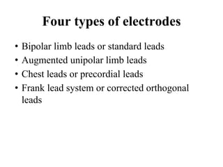 Ecg lead configuration | PDF