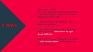 Characteristic of normal ECG | PPTX
