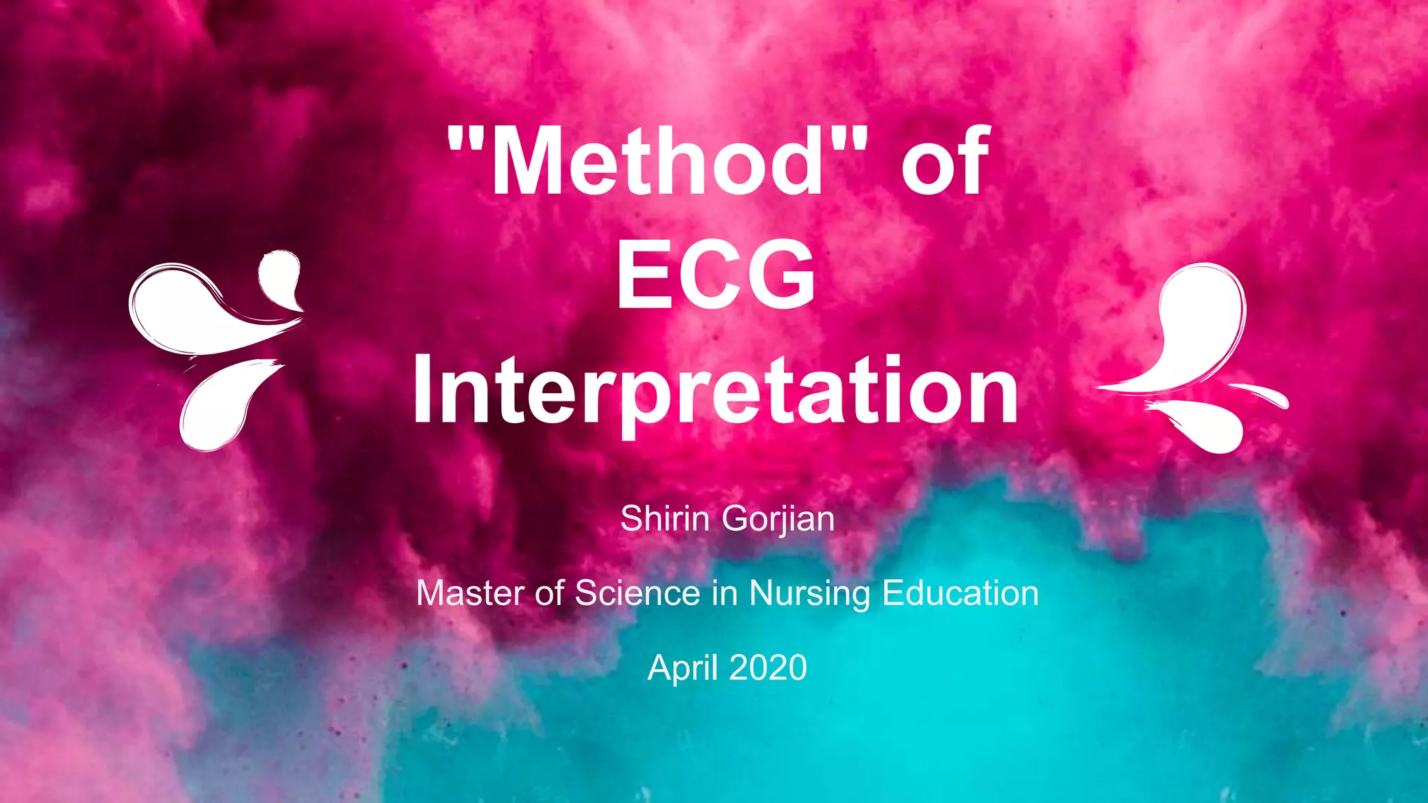 Method of ECG Interpretation | PPTX