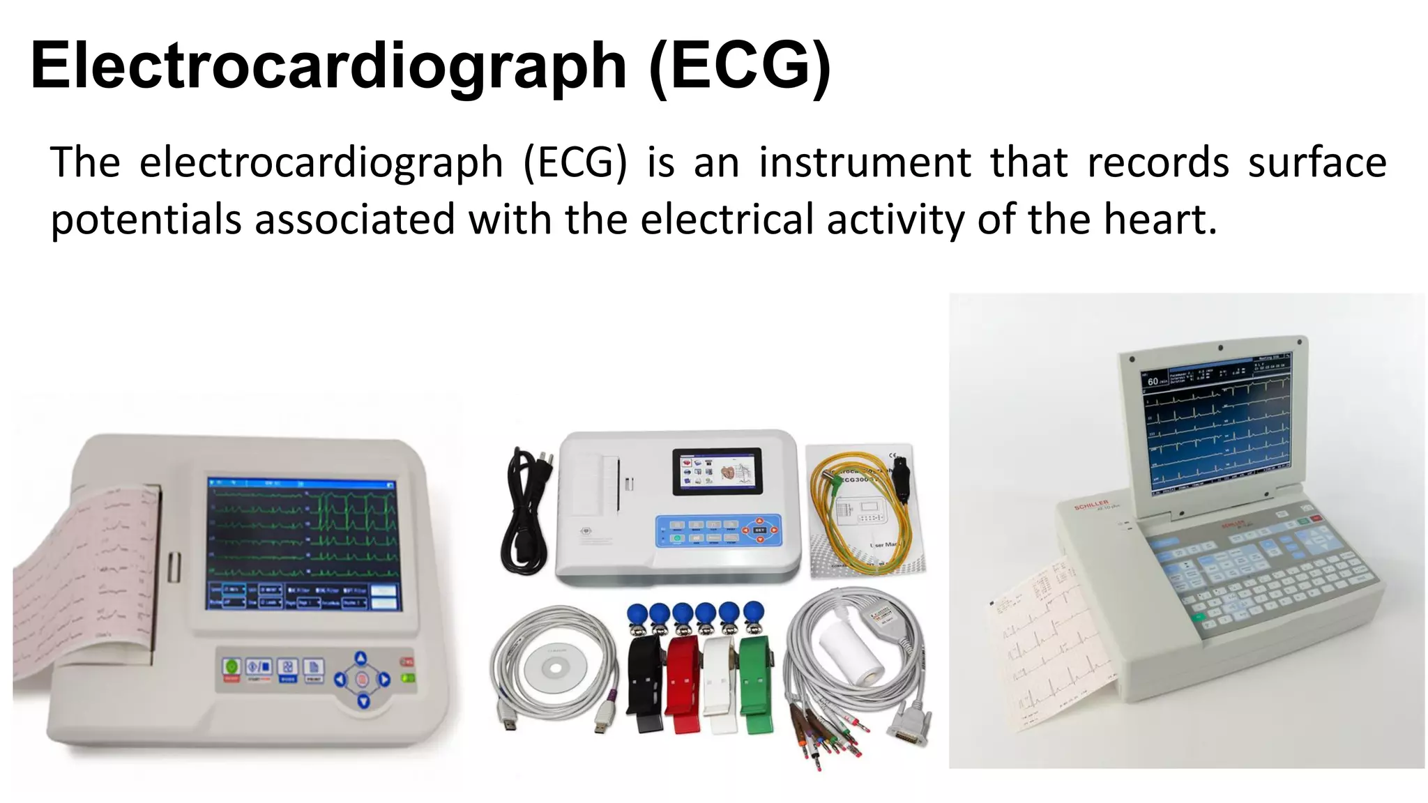Ecg machine | PDF