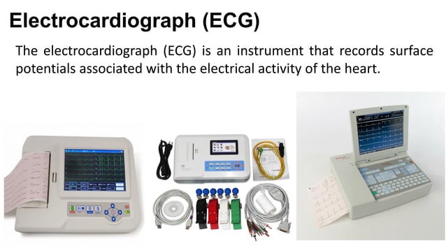 Ecg machine | PDF