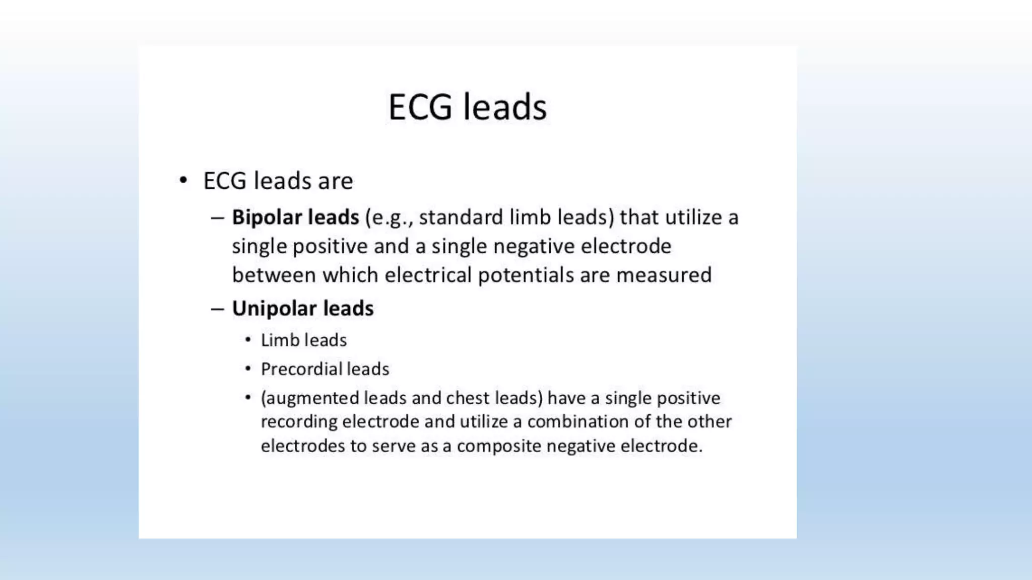 ECG machines -Operation and Maintenance | PPTX