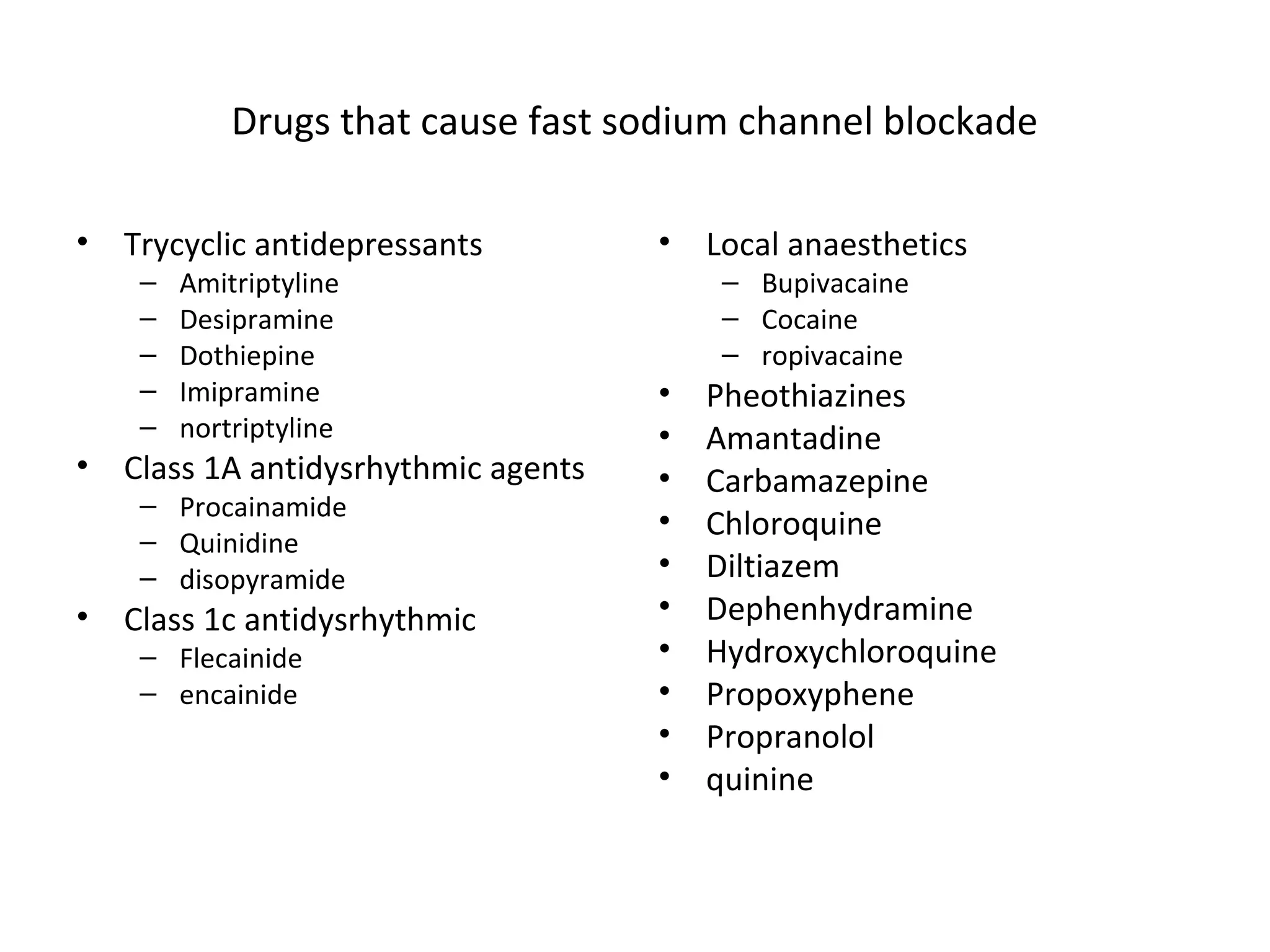 ECG manifestations of drug overdose | PPT