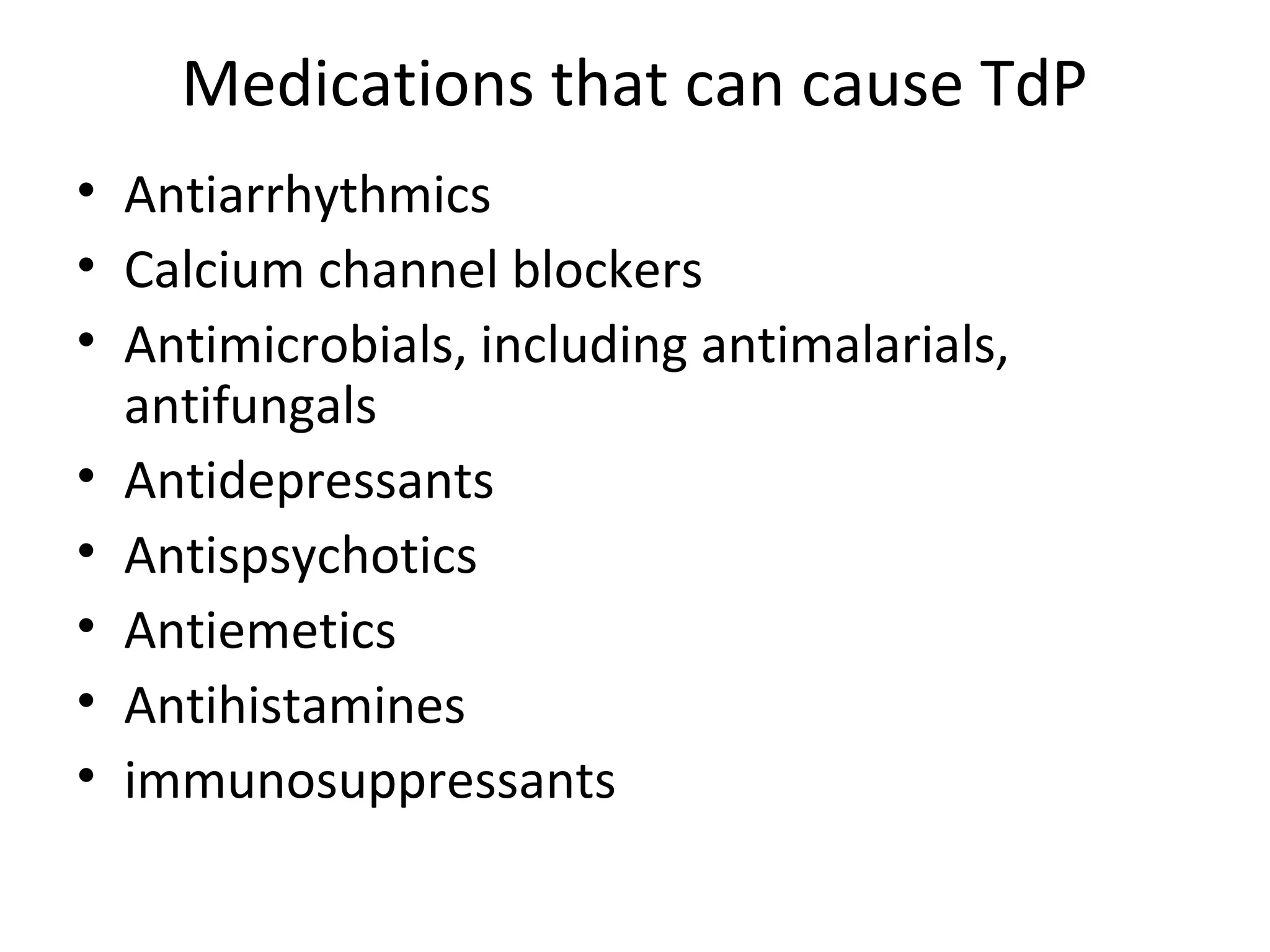 ECG manifestations of drug overdose | PPT