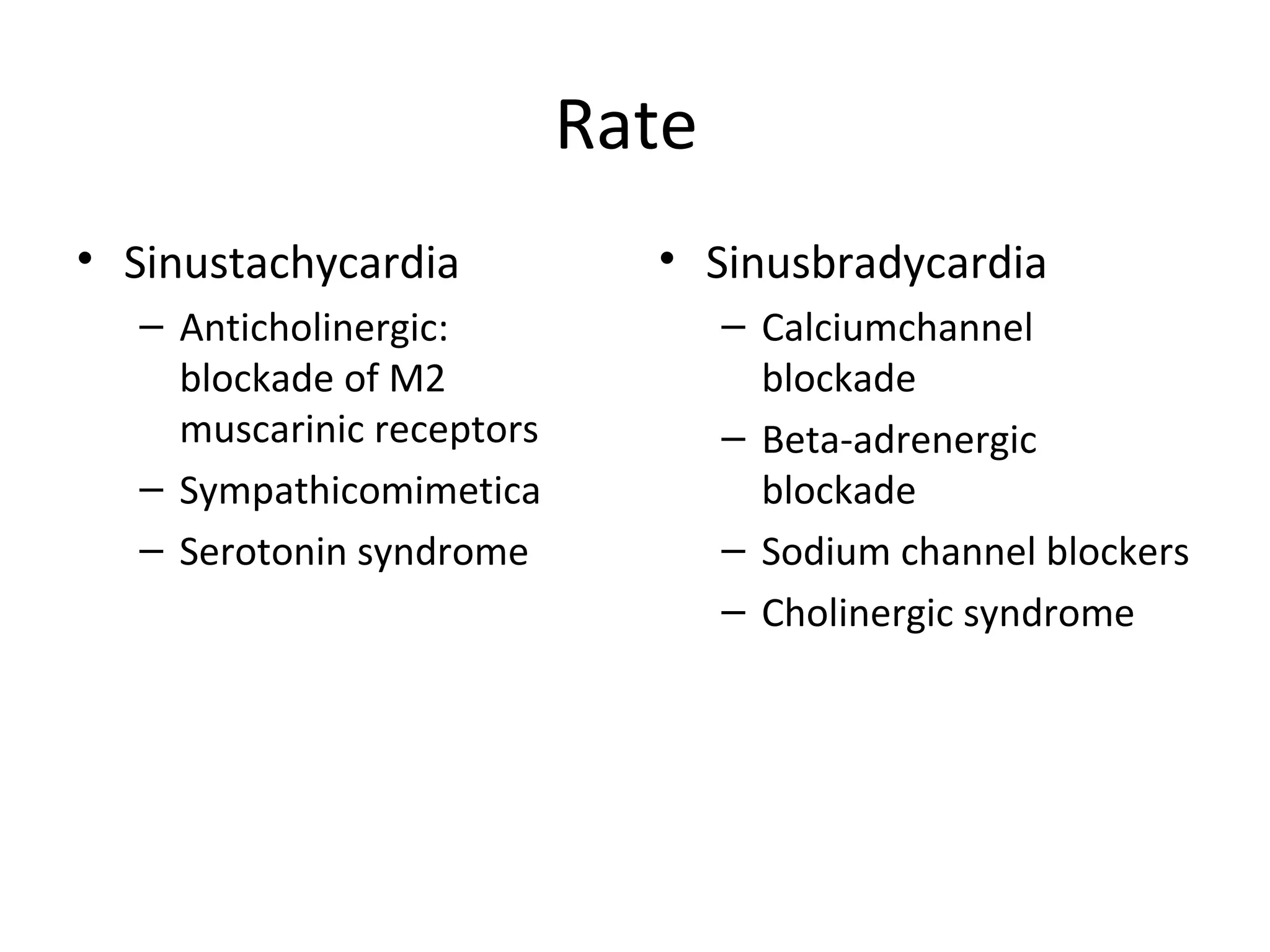 ECG manifestations of drug overdose | PPT