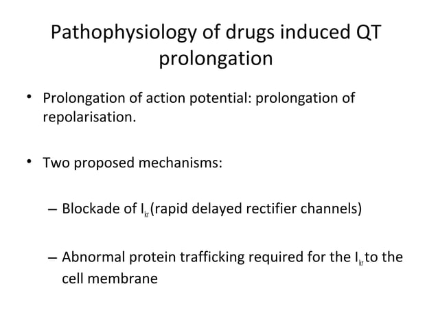 ECG manifestations of drug overdose | PPT