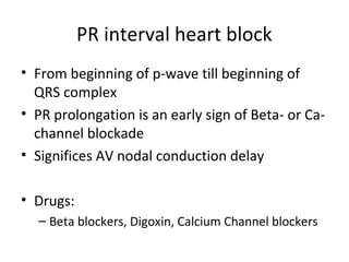 ECG manifestations of drug overdose | PPT