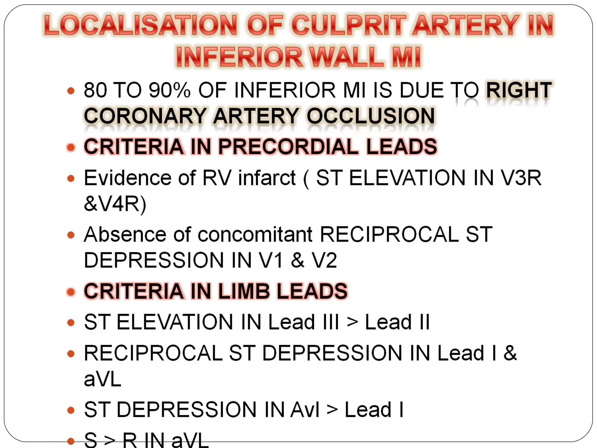 ECG: Myocardial Infarction with CHB | PPT