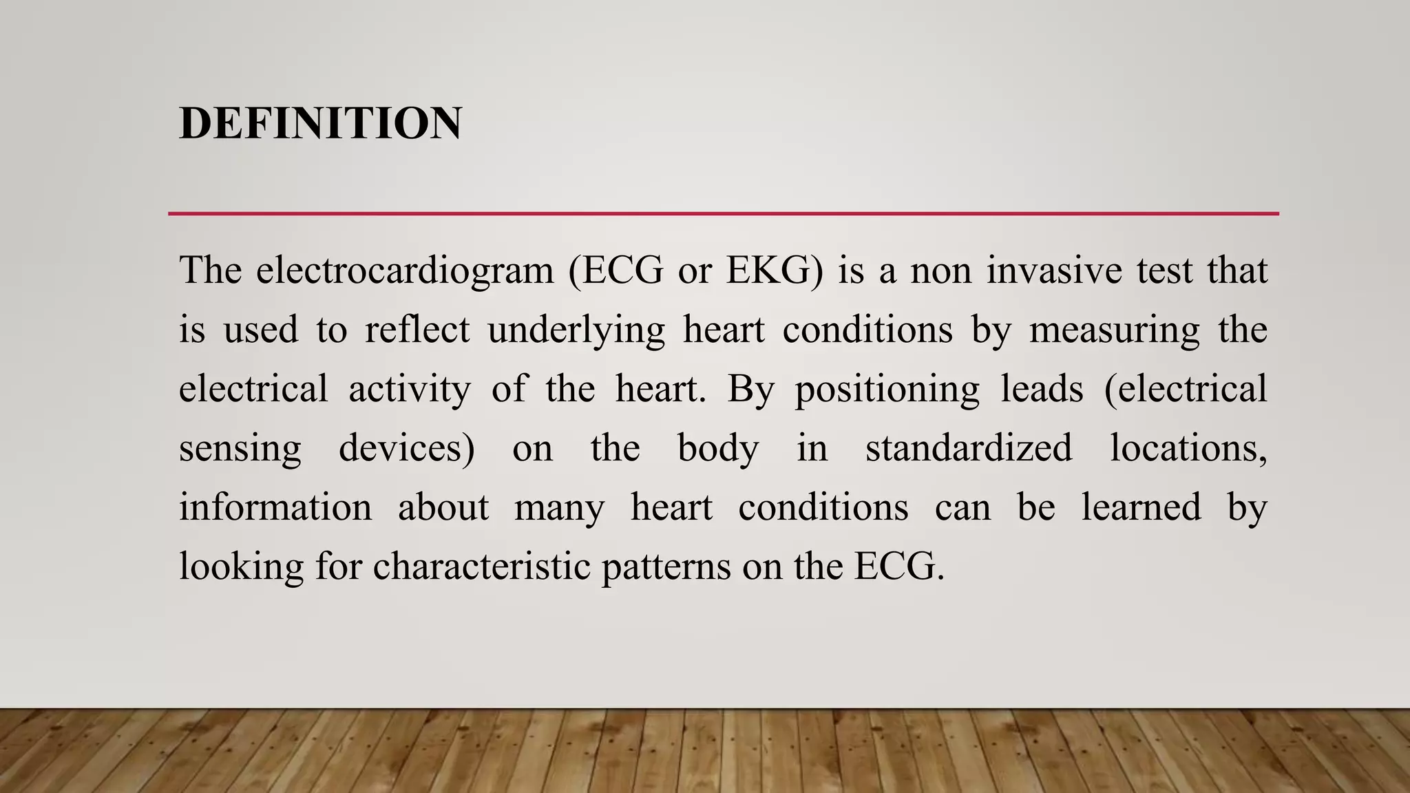 ECG | PPTX