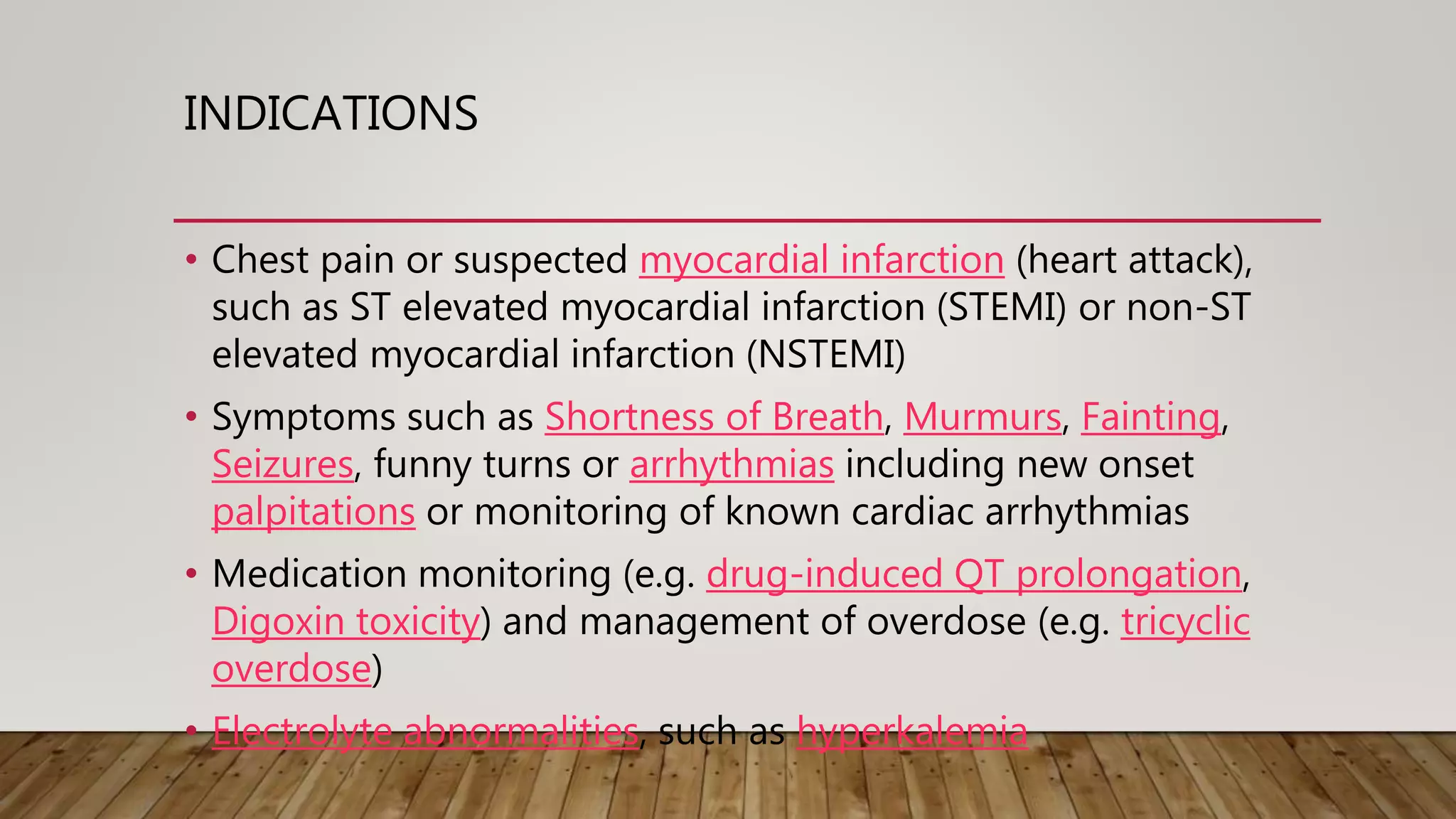 ECG | PPTX