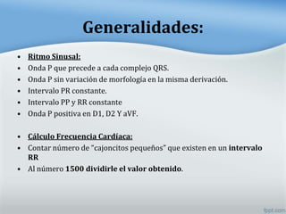 Electrocardiografía clínica normal | PPTX