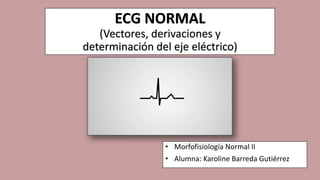 Ecg normal | PPTX