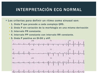 ECG Normal - Dr. Bosio | PPTX