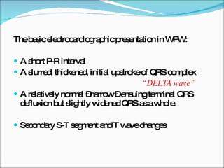 ECG: Wolff-Parkinson-White syndrome | PPT