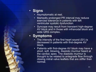 ECG: Toxin induced First degree Heart Block | PPT