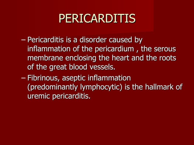 ECG: Pericarditis | PPT | Heart and Cardiovascular Diseases | Diseases ...