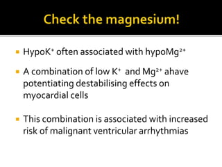 ECG of the Week - Hypokalaemia | PPT