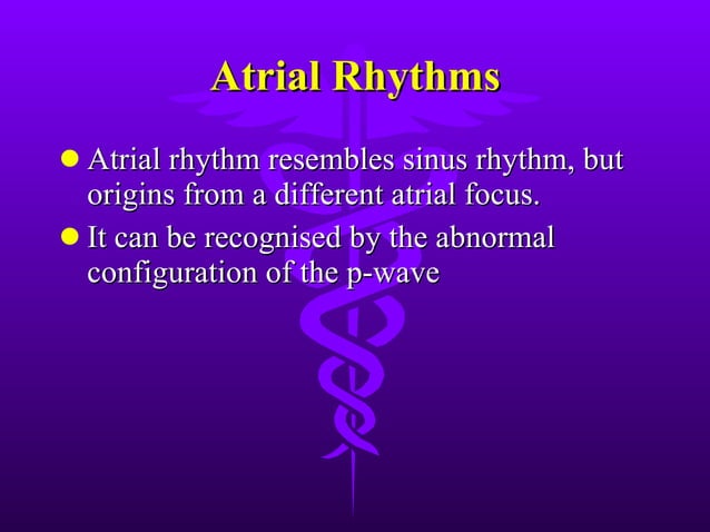 ECG: Coronary Sinus Rhythm | PPT