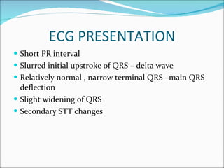 ECG: WPW Syndrome | PPT