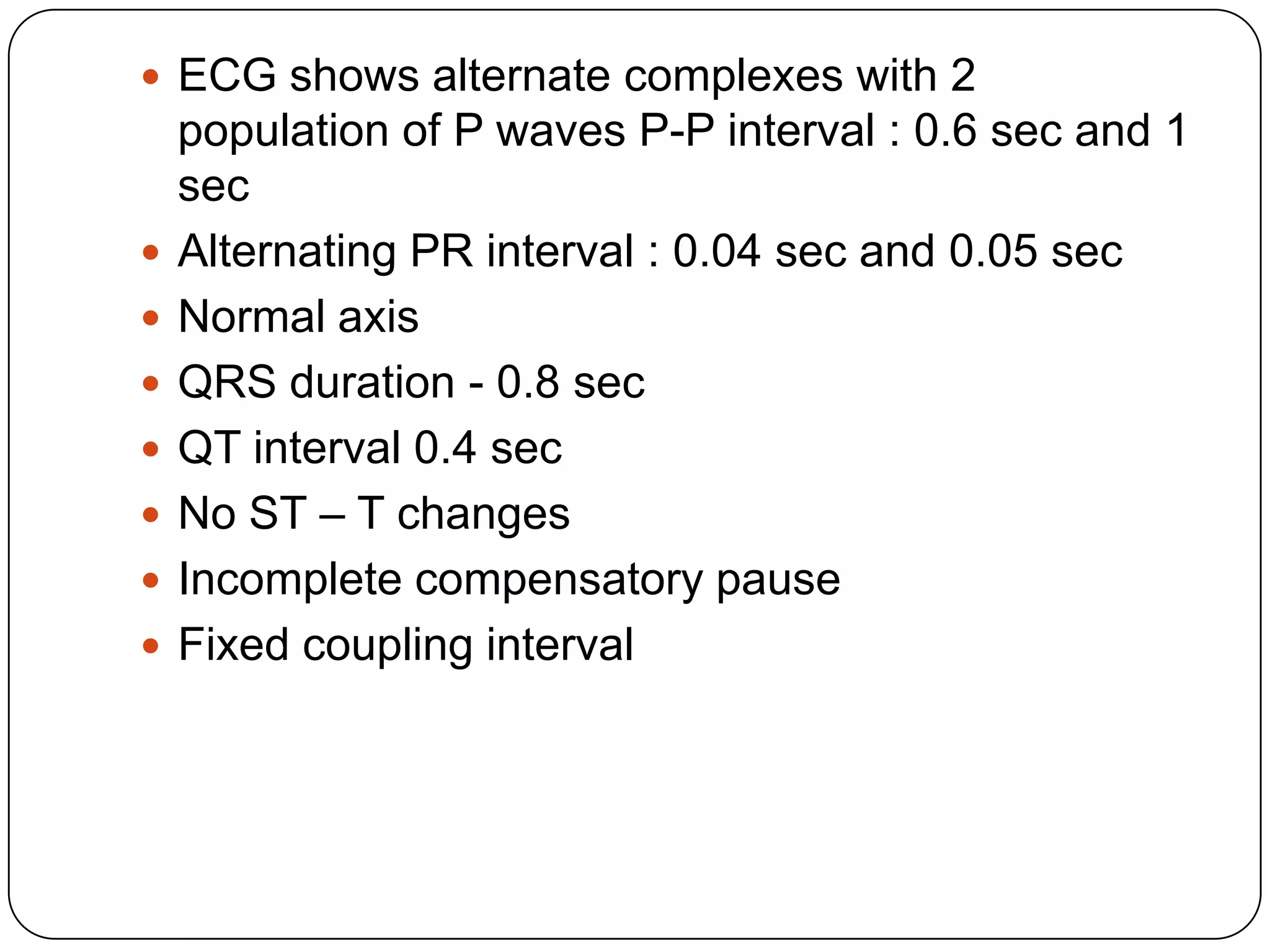 ECG: Atrial Bigeminy | PPT | Heart and Cardiovascular Diseases ...