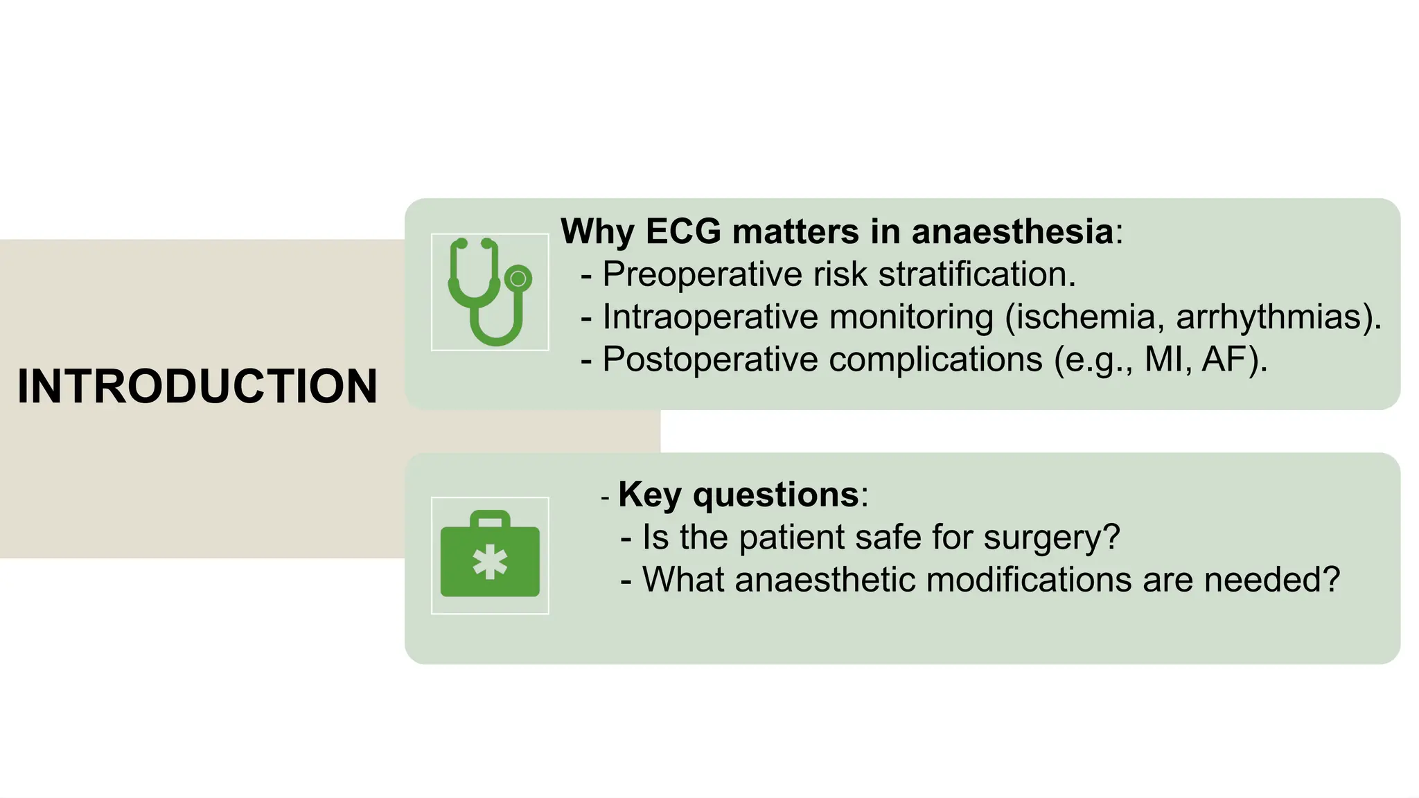 ECG on anaesthesia that will the anaesthesiologist.pptx