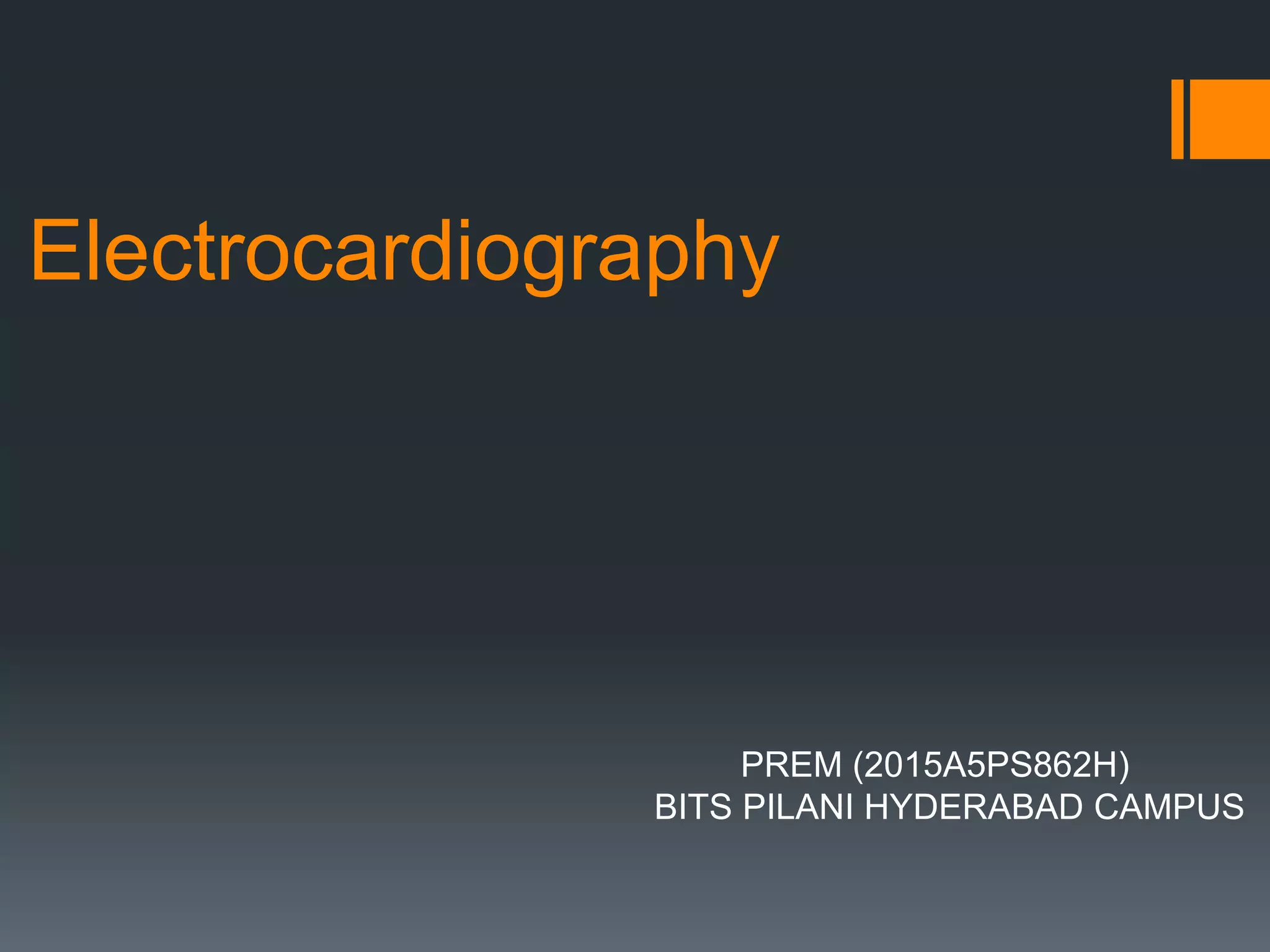 Ecg ppt | PPTX