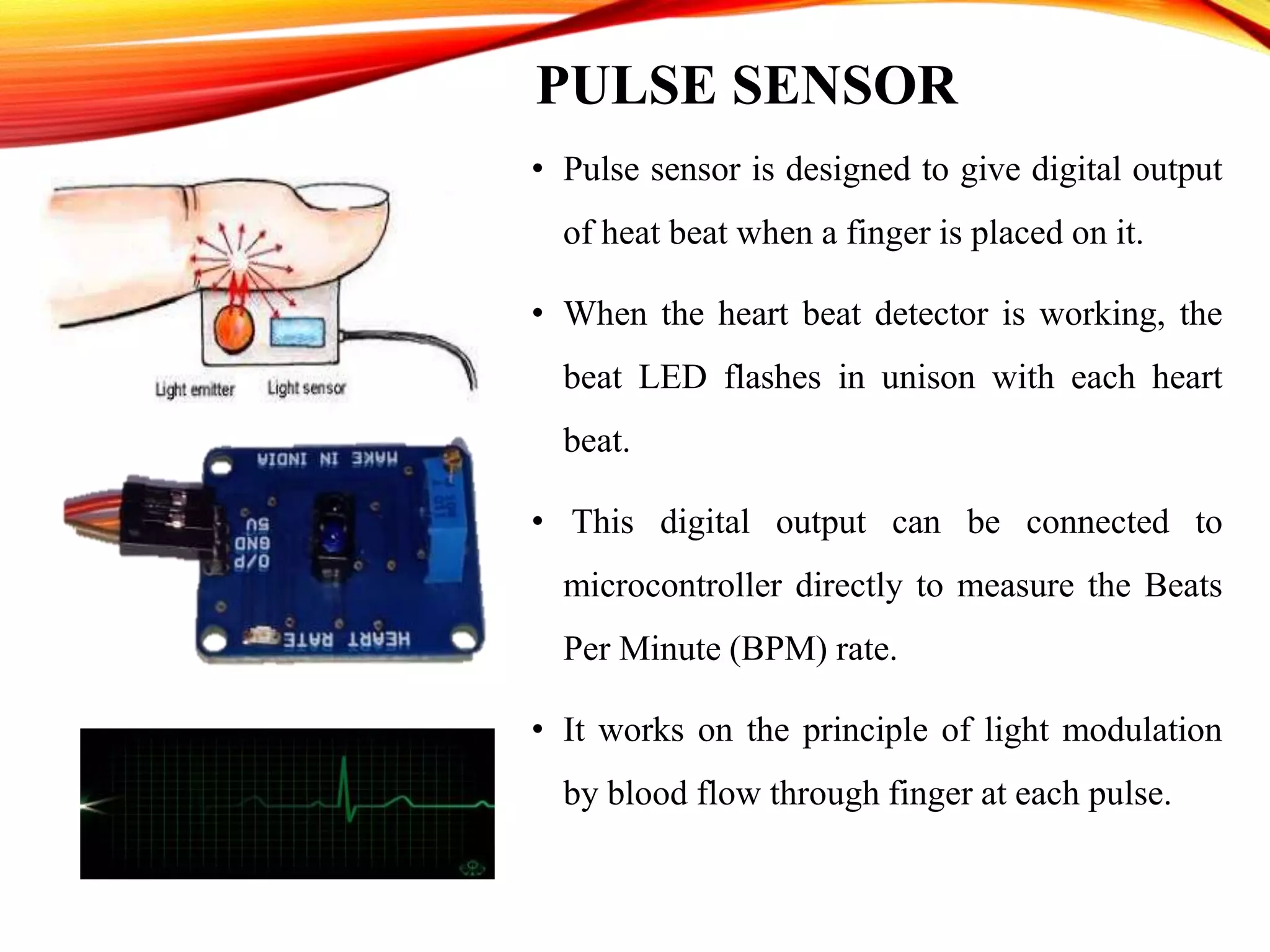 IOT BASED HEALTH MONITORING BY USING PULSE OXIMETER AND ECG | PPTX