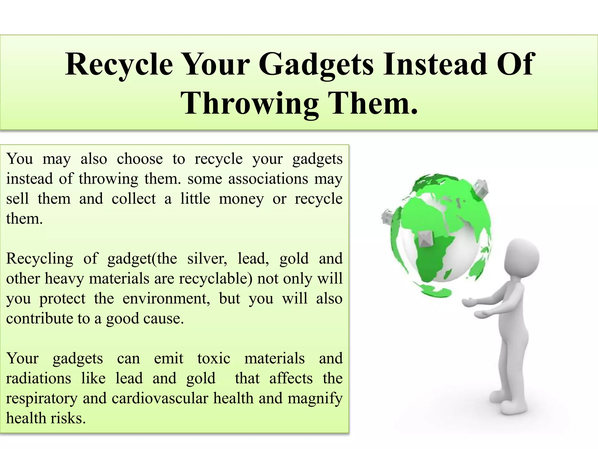 Ways to protect your environment | PPTX