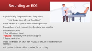 ECG basics an introduction to rhythm recognition | PPTX