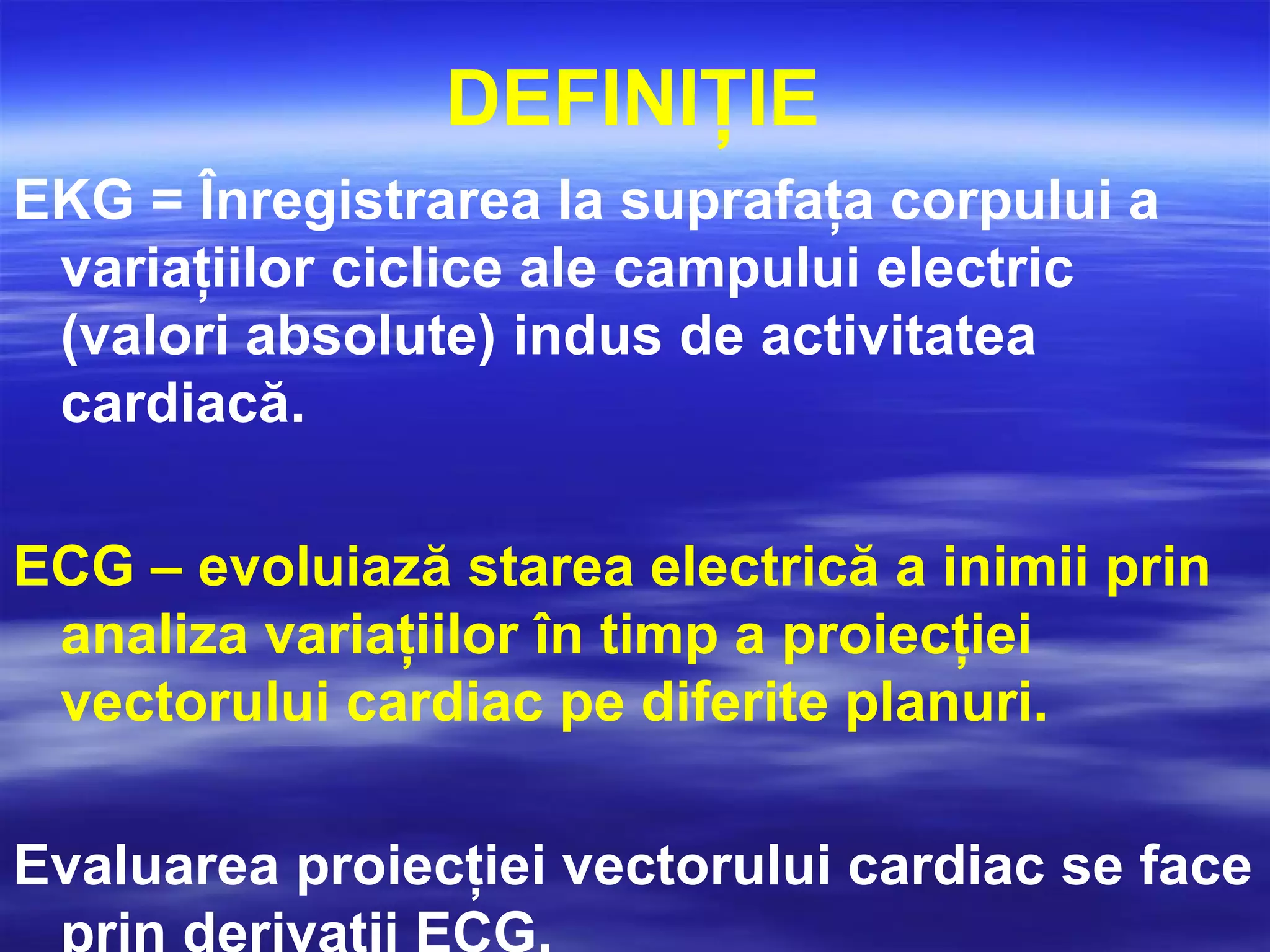 ECG: electrocardiograma | PPT