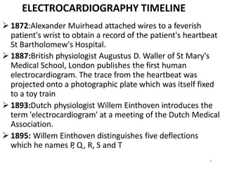 ECG(Electrocardiogram) presentation | PPTX