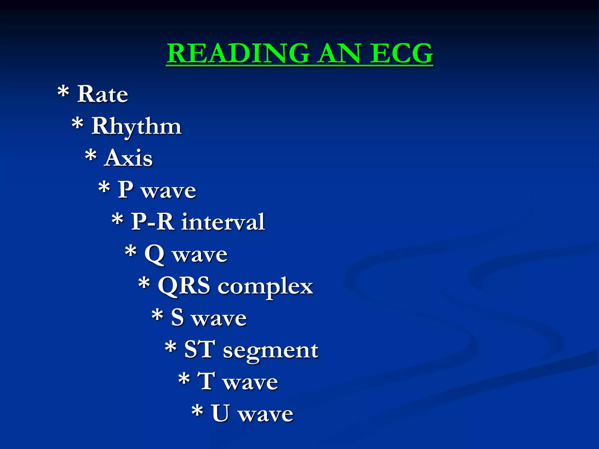 Ecg presentation | PDF