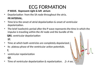 ECG_PRESENTATION by a doctor ecg overview | PPTX