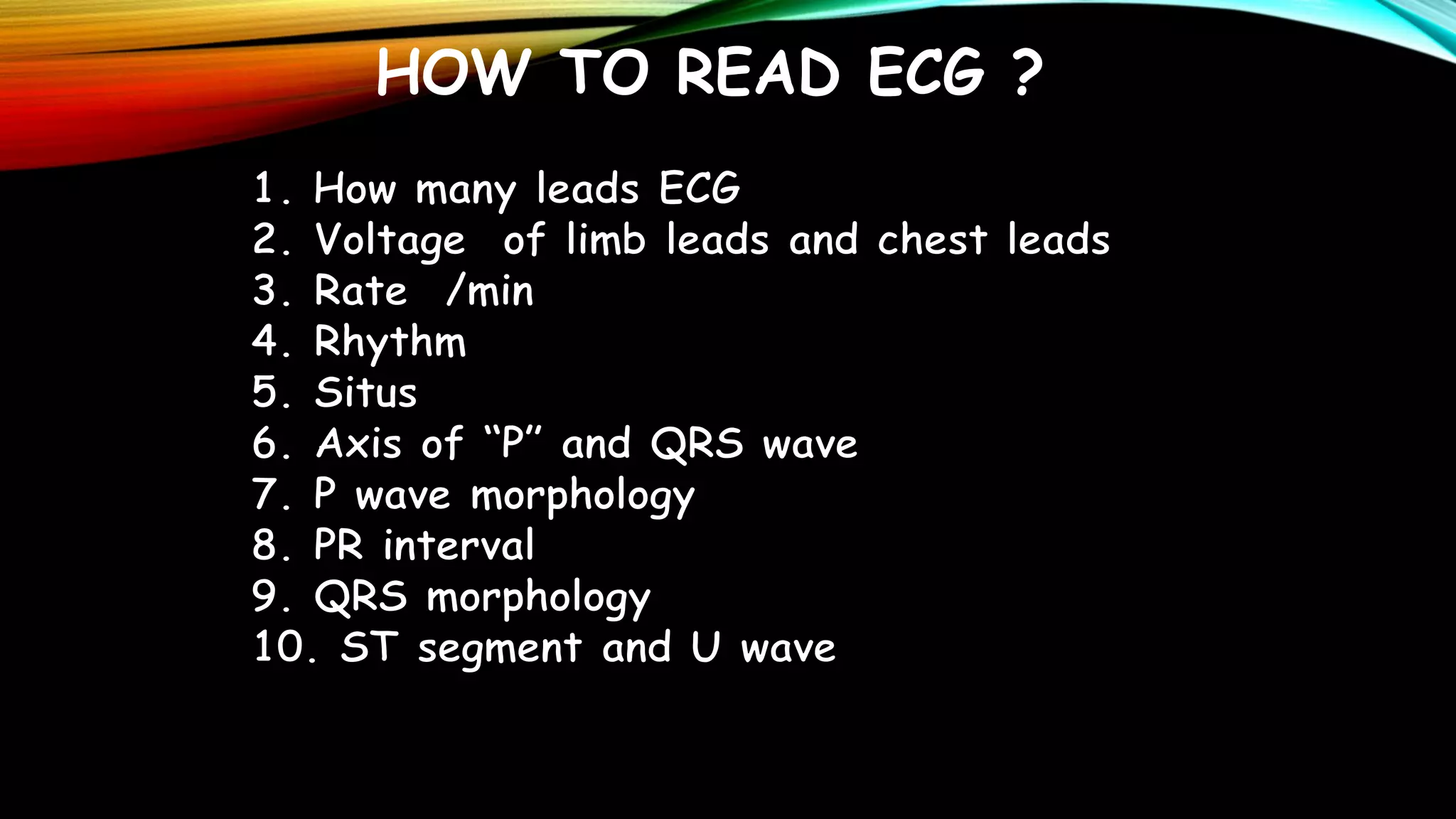 Ecg reading basic 2021 june 13 | PPT