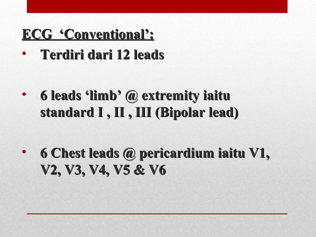 ECG RECORDING ‘ELECTROCARDIOGRAM’ | PPT