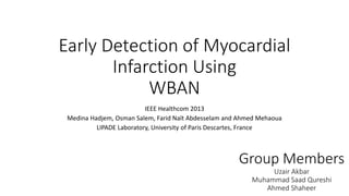 ECG Signal Analysis for Myocardial Infarction Detection | PPT