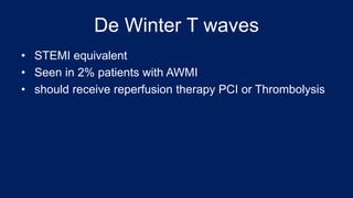 ECGs in Acute Coronary Syndrome | PPTX