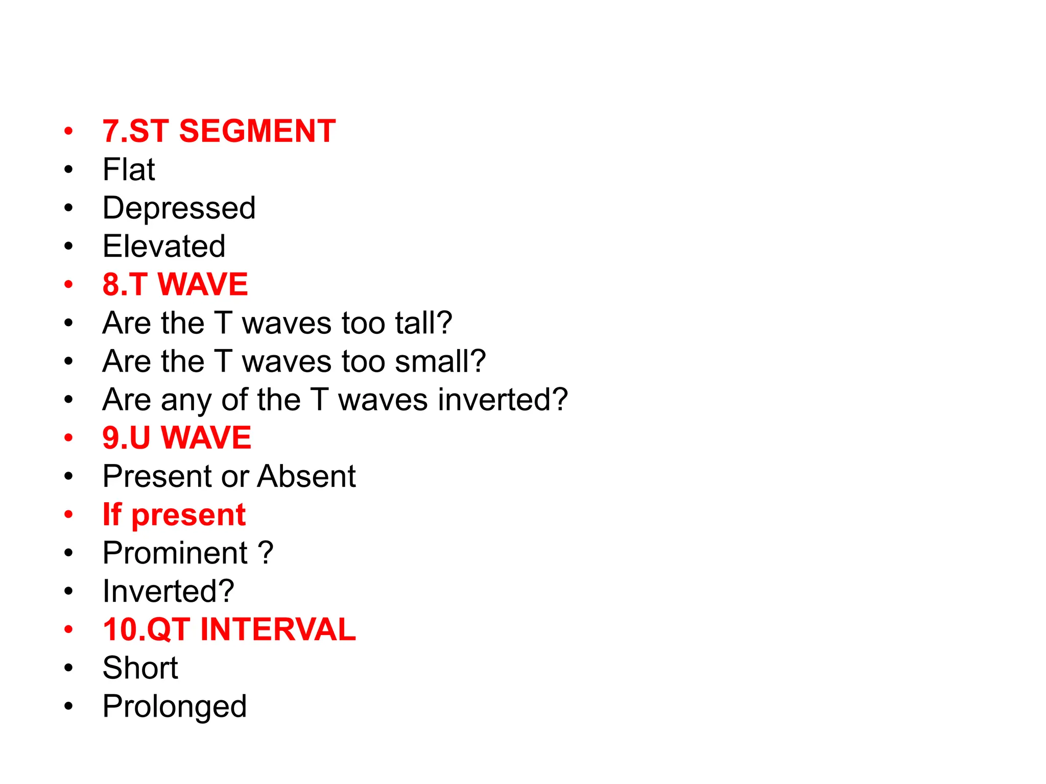 ECG STEPS,10 STEPS IN ECG INTERPRETATION | PPTX