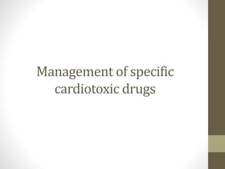 Toxicology and the ECG | PPTX