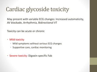 Toxicology and the ECG | PPTX